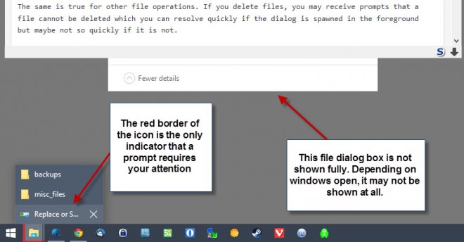 Fix File Dialog prompts not spawning in the foreground in Windows 10 ...