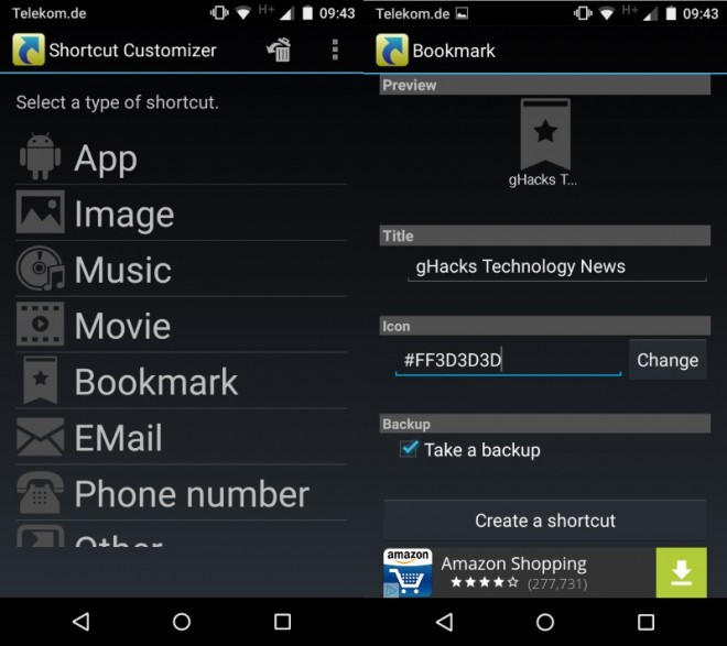 Create custom shortcuts to anything on Android with Shortcut Customizer ...