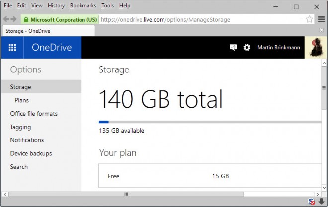 Microsoft announces OneDrive storage plan downgrades - gHacks Tech News