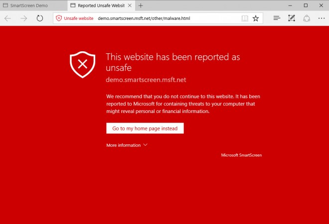 Microsoft SmartScreen Filter gets Drive-By Attack Protection - gHacks ...