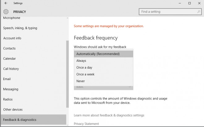 How to disable Windows Feedback on Windows 10 - gHacks Tech News