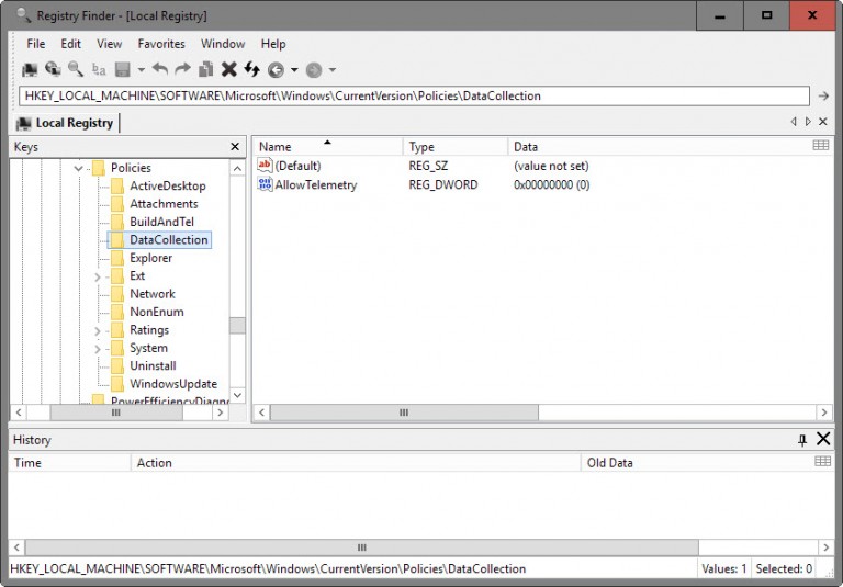Registry Finder: third-party Registry editor with quick jump - gHacks ...