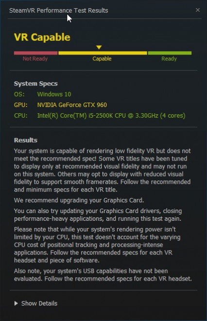 Test if your gaming PC is ready for SteamVR - gHacks Tech News