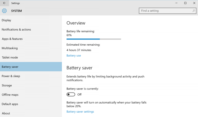 How to analyze and reduce battery use on Windows 10 PCs - gHacks Tech News