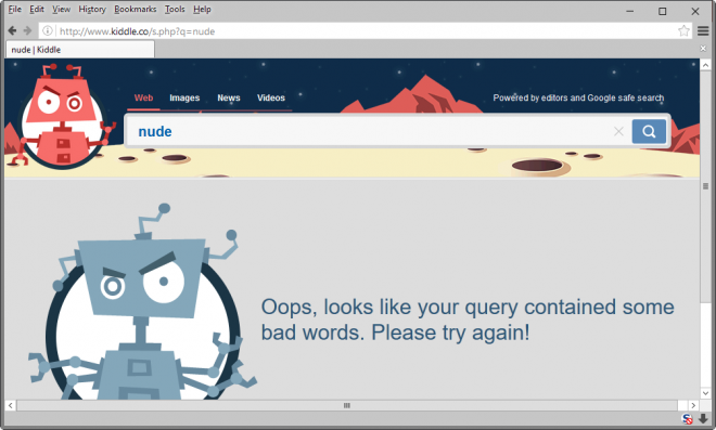Kiddle: Google-powered safe search engine for children - gHacks Tech News