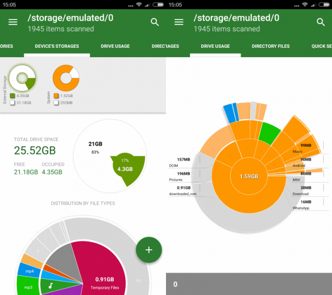 Analyze Android Storage Use - gHacks Tech News