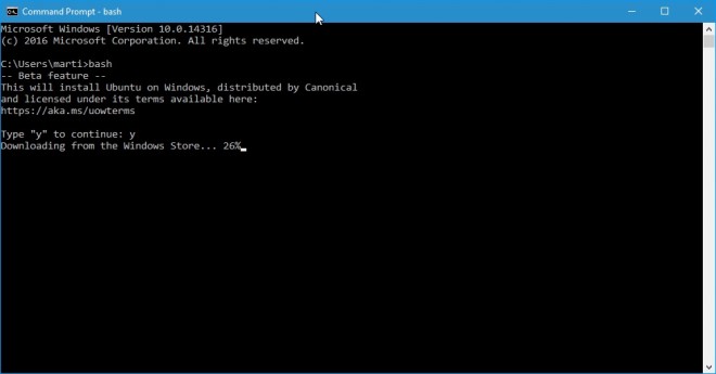 Windows 10 Build 14316 comes with Bash and more - gHacks Tech News