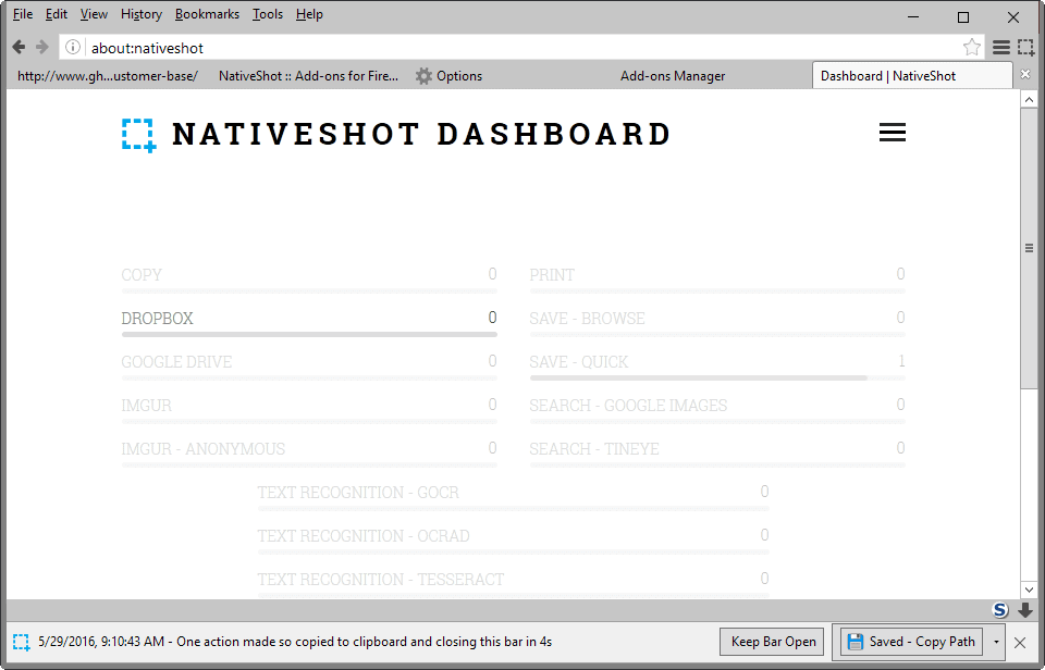 NativeShot screenshot tool for Firefox - gHacks Tech News