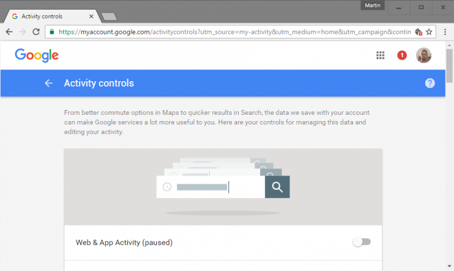 My Activity reveals how much Google knows about you - gHacks Tech News