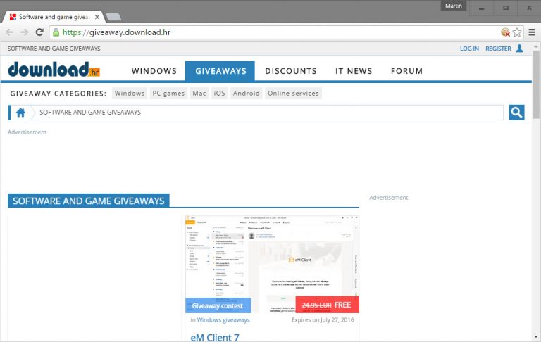 Free Software Giveaway Sites Overview - gHacks Tech News