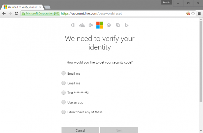 How to reset your Windows 10 password - gHacks Tech News