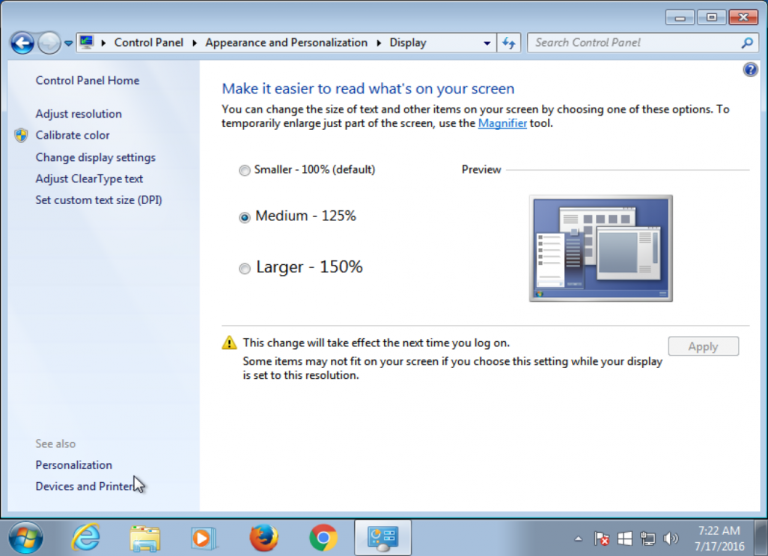 Fixing Tiny Text in Windows - gHacks Tech News