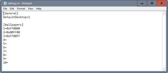 Set different virtual desktop wallpapers on Windows 10 - gHacks Tech News