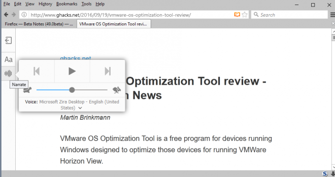 Firefox 49 Release: Find out what is new - gHacks Tech News