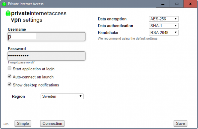 All Private Internet Access settings explained - gHacks Tech News