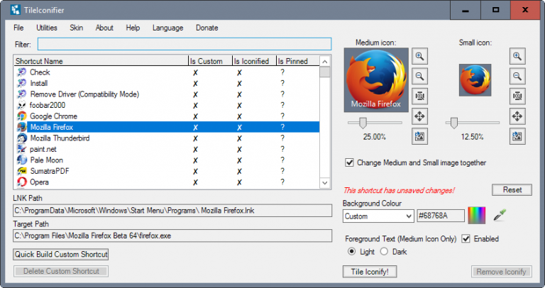 TileIconifier: make Windows Tiles prettier - gHacks Tech News