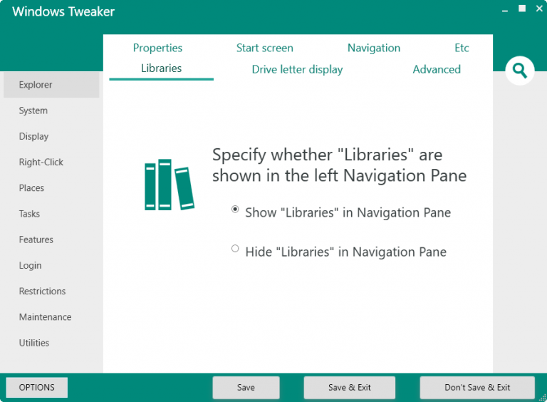 Windows Tweaker: disorganized but powerful - gHacks Tech News