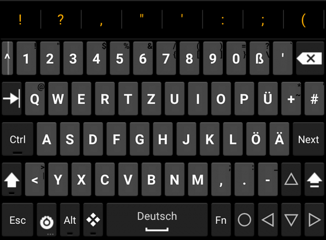Hacker's Keyboard for Android - gHacks Tech News