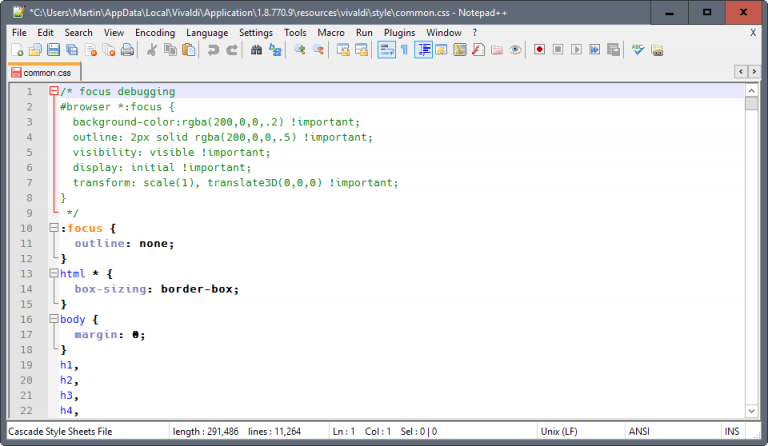 Intro to Customizing Vivaldi's interface with CSS - gHacks Tech News