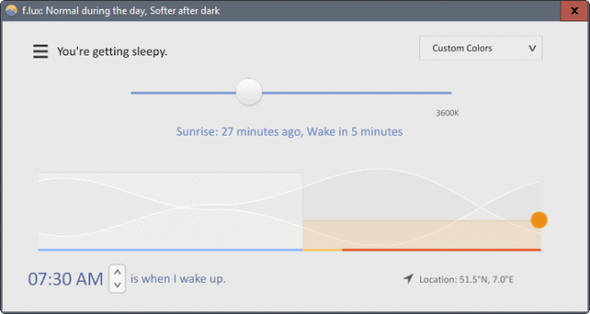 F.Lux 4 brings presets and program whitelist - gHacks Tech News