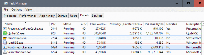 What is Runtime Broker, and why it is causing high CPU load? - gHacks ...