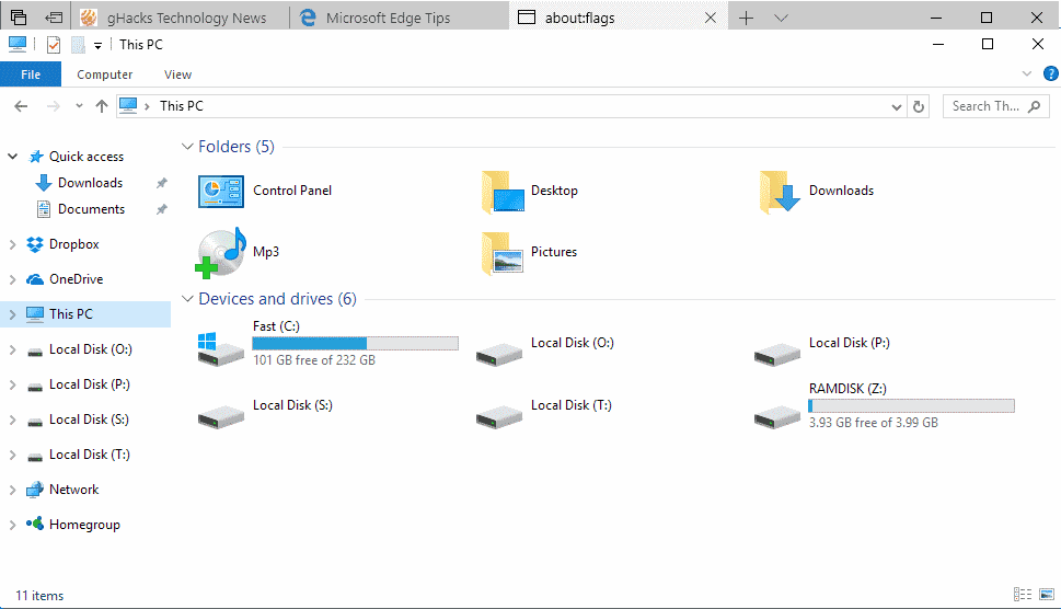 Report: Microsoft working on tab support for Windows 10 - gHacks Tech News Report: Microsoft working on tab support for Windows 10 - gHacks Tech News
