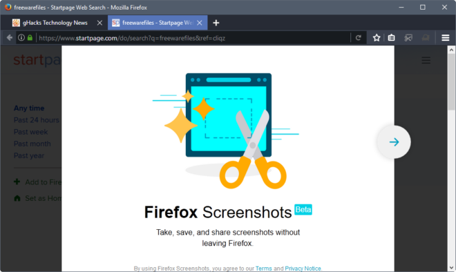 Firefox 56.0: find out what is new - gHacks Tech News