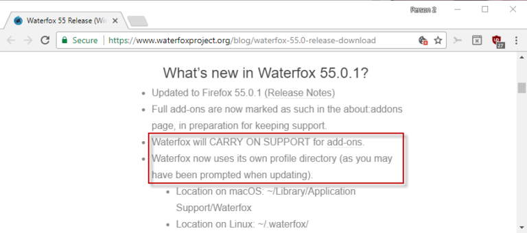 Waterfox 55 news: Android app, continued legacy add-on support - gHacks ...