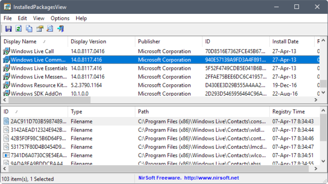 List all installed packages on Windows machines - gHacks Tech News