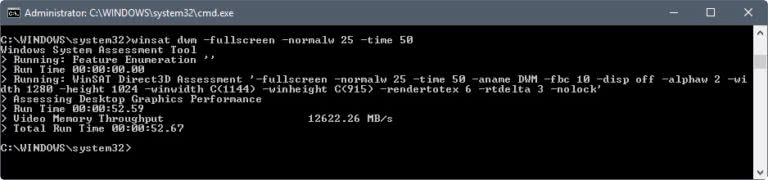 The Windows Winsat command - gHacks Tech News