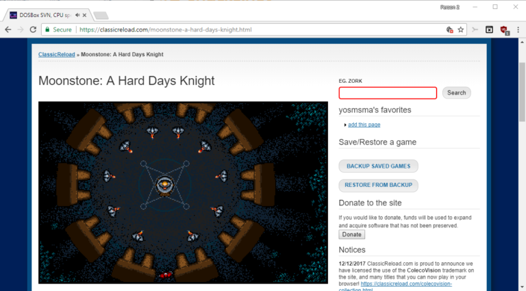 Game Saturday: play golden age PC games on Classic Reload - gHacks Tech ...