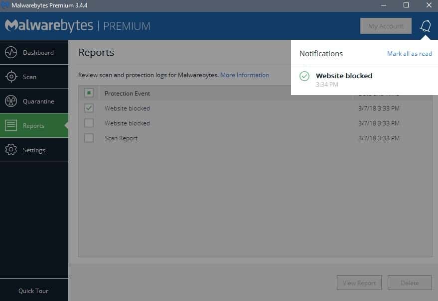 Malwarebytes 3.4.4 update released - gHacks Tech News