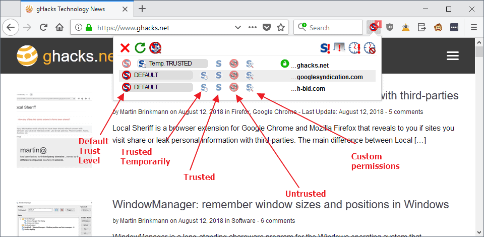 NoScript guide for Firefox 57+ - gHacks Tech News