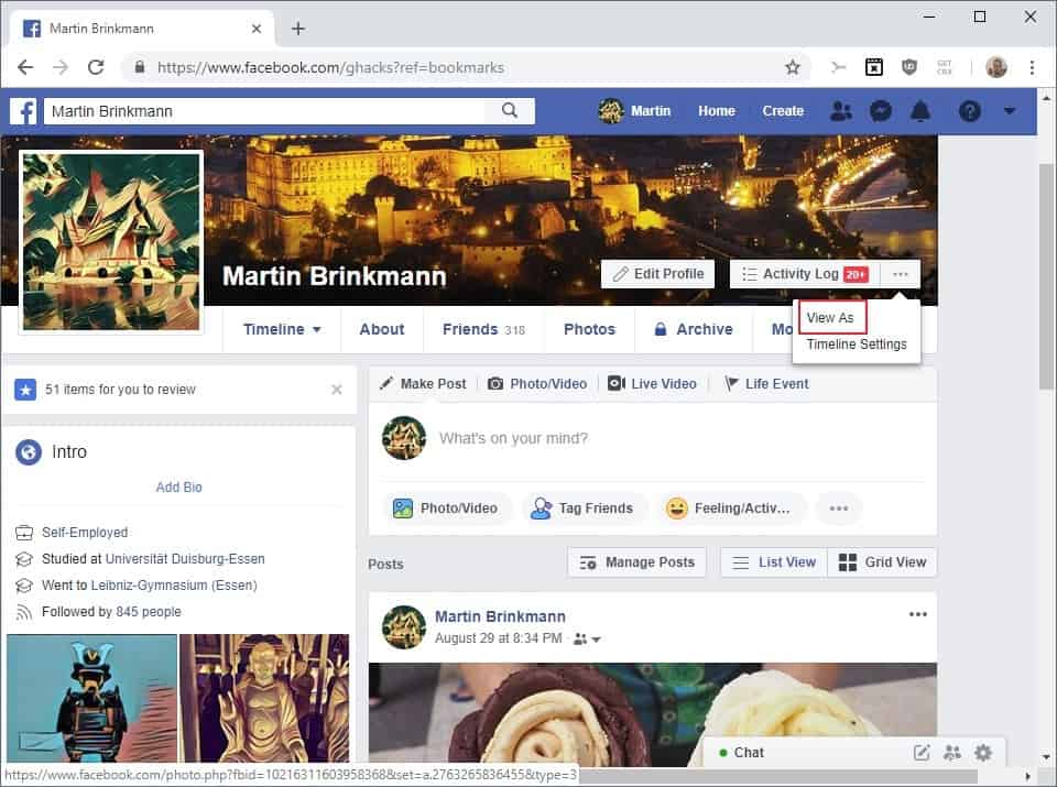 What you should do after the September 2018 Facebook Hack - gHacks Tech ... What you should do after the September 2018 Facebook Hack - gHacks Tech ...