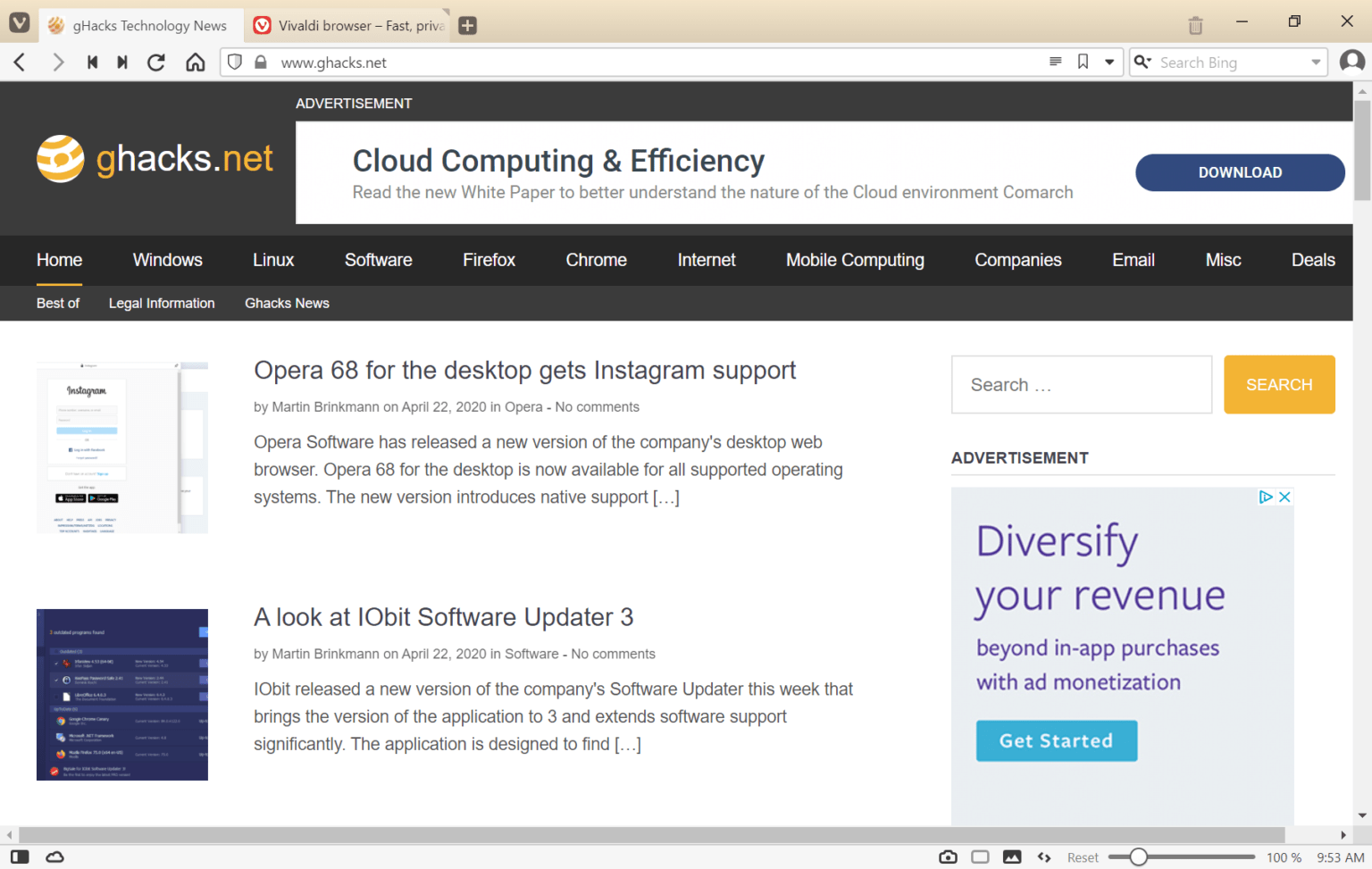 Vivaldi 3.0 with adblocker and tracker blocker released - gHacks Tech News