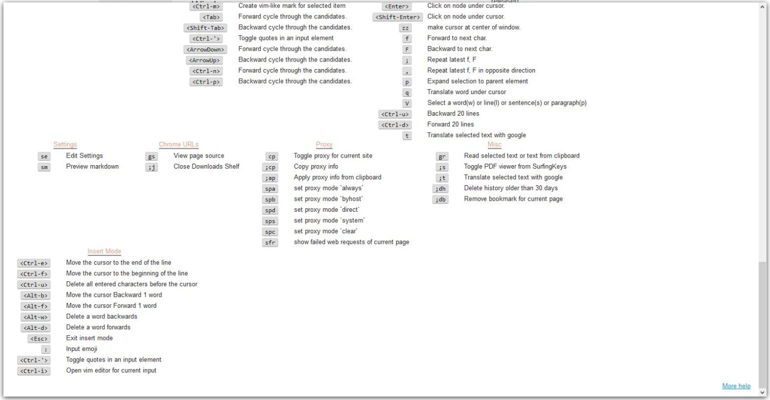 Add a ton of keyboard shortcuts to Firefox and Chrome with Surfingkeys ...