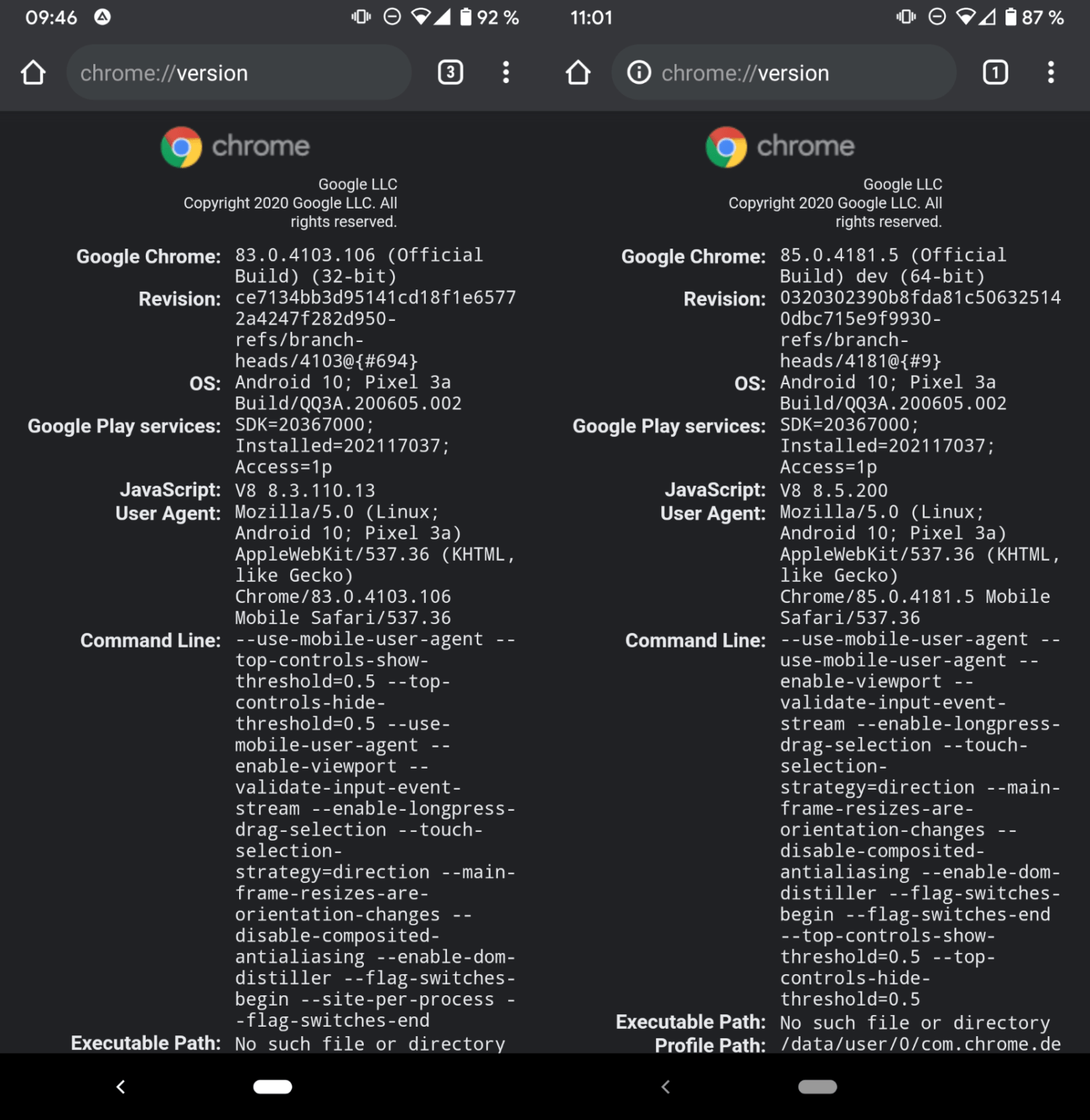 How to check whether your Chrome on Android is 32-bit or 64-bit - Guides & Tutorials - Nsane Forums