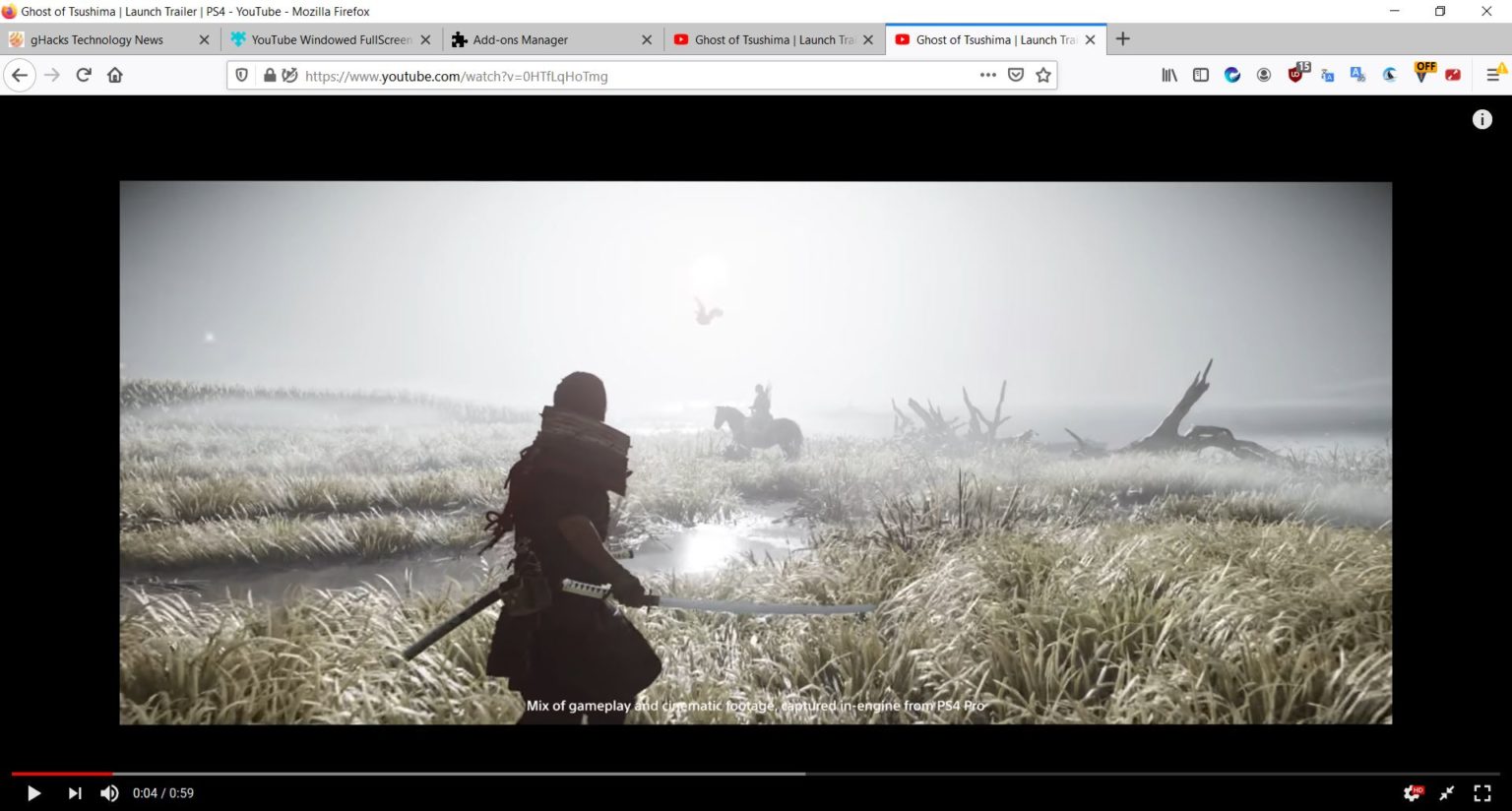 YouTube Windowed FullScreen is an extension for Firefox and Chrome that ...
