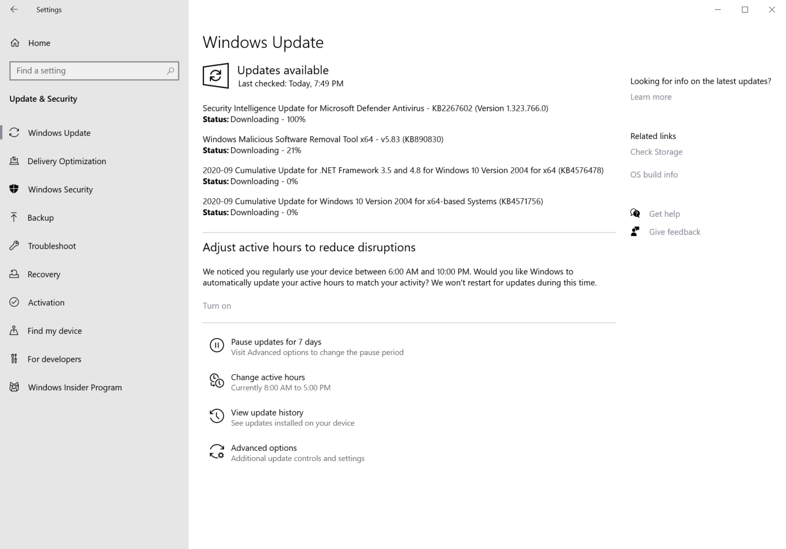 Microsoft Windows Security Updates September 2020 overview - gHacks ...
