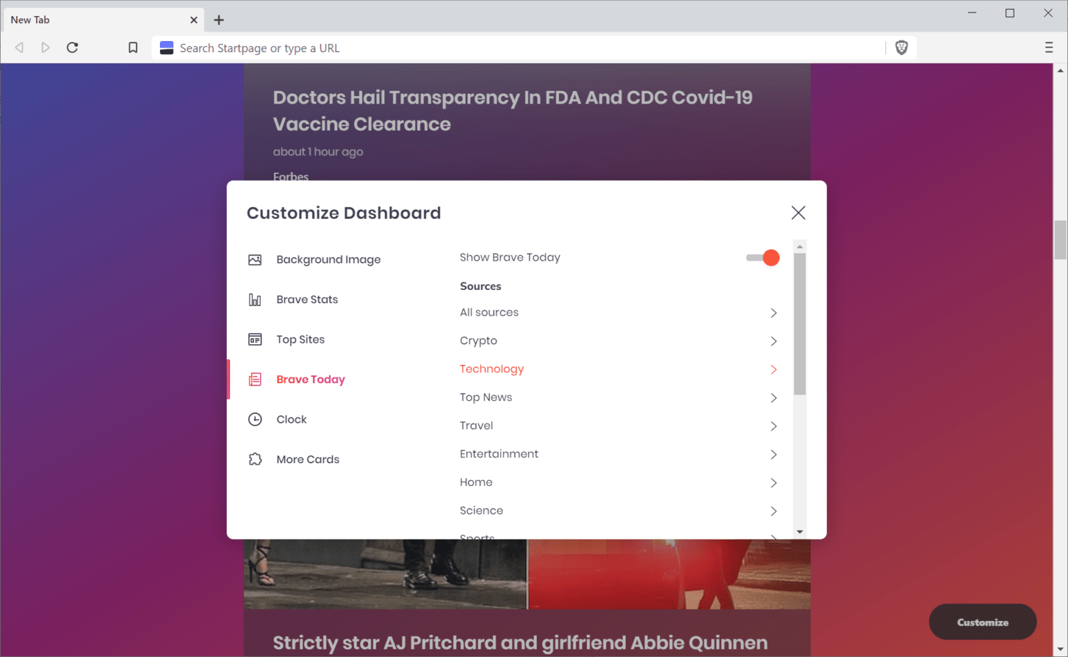 Brave 1.18 Stable launches with Brave Today, Global Privacy Control ...