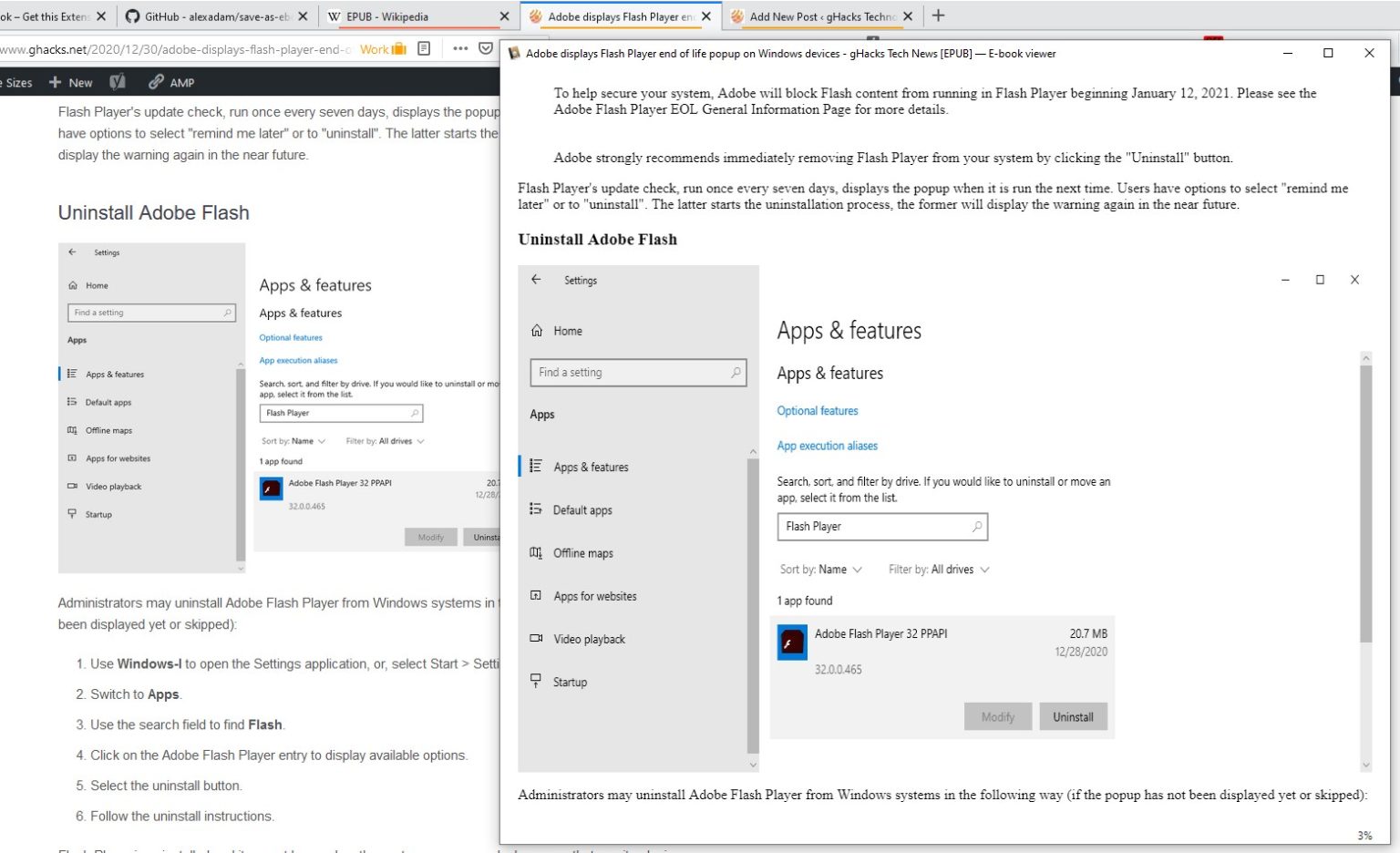 Save webpages as an EPUB file with the Save as eBook extension for ...