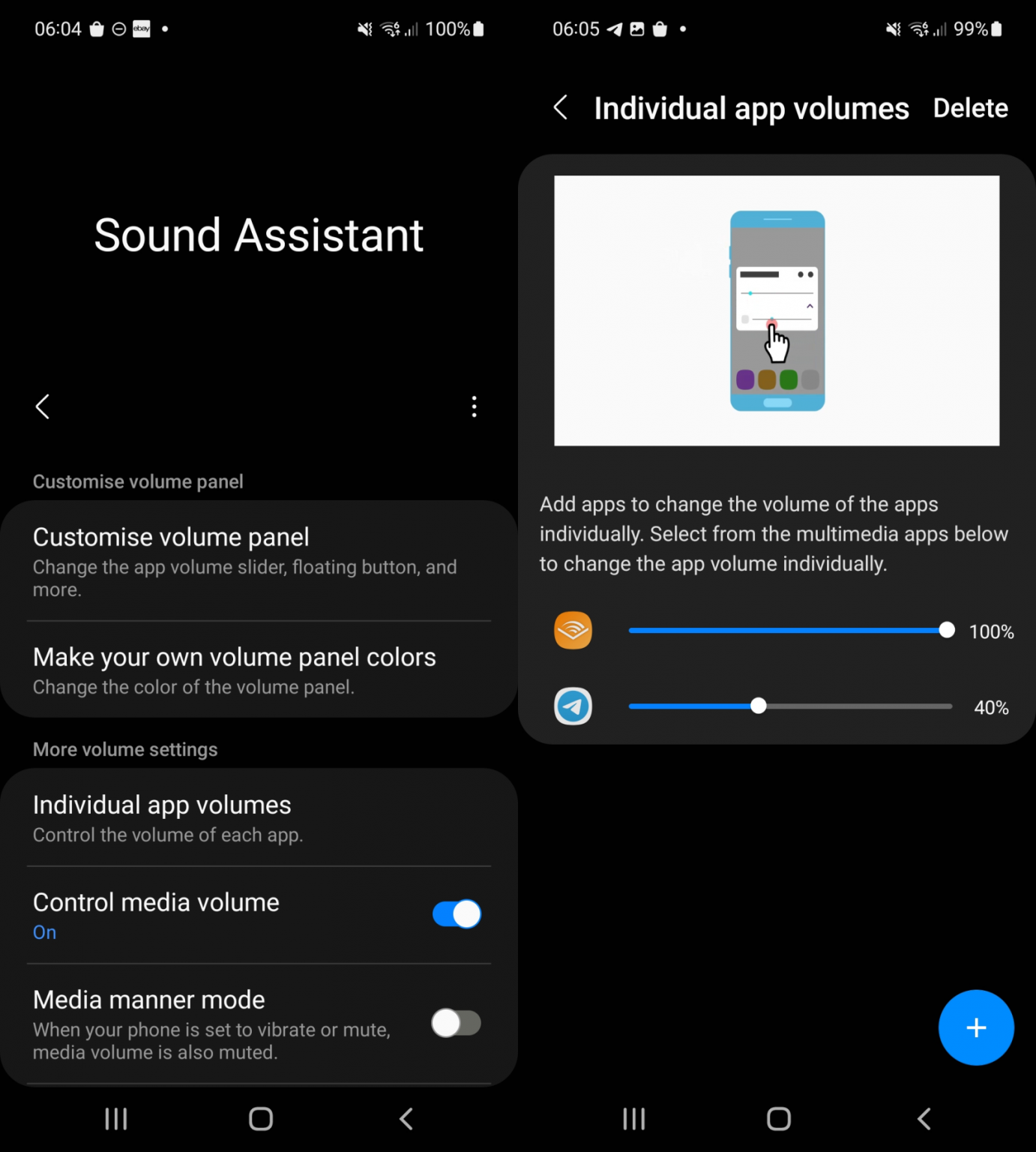 SoundAssistant for Samsung Galaxy gives you app-specific volume ...