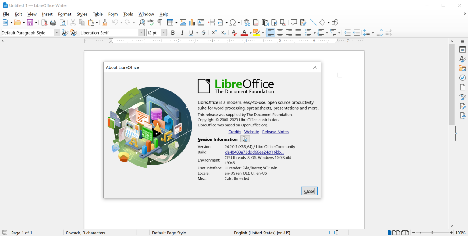 LibreOffice 24.2 released: enables automatic recovery of documents - gHacks Tech News