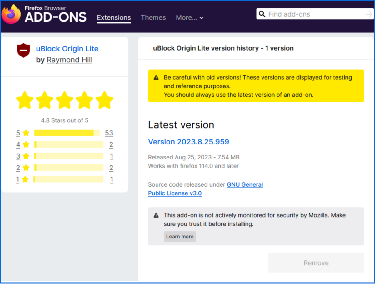 Mozilla's massive lapse in judgement causes clash with uBlock Origin ...