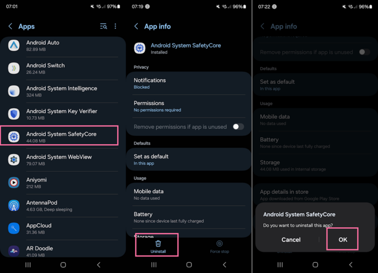 Android System Safetycore What It Does And Why You May Want To Remove It Ghacks Tech News