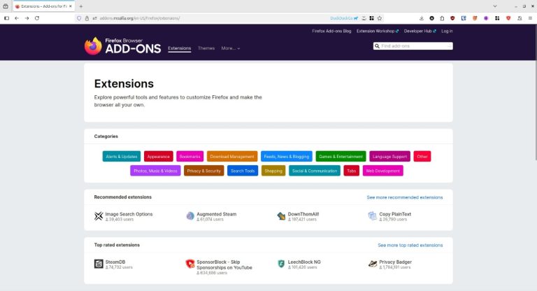 Tile Tabs WE makes it easier to display tabs side-by-side in Firefox ...