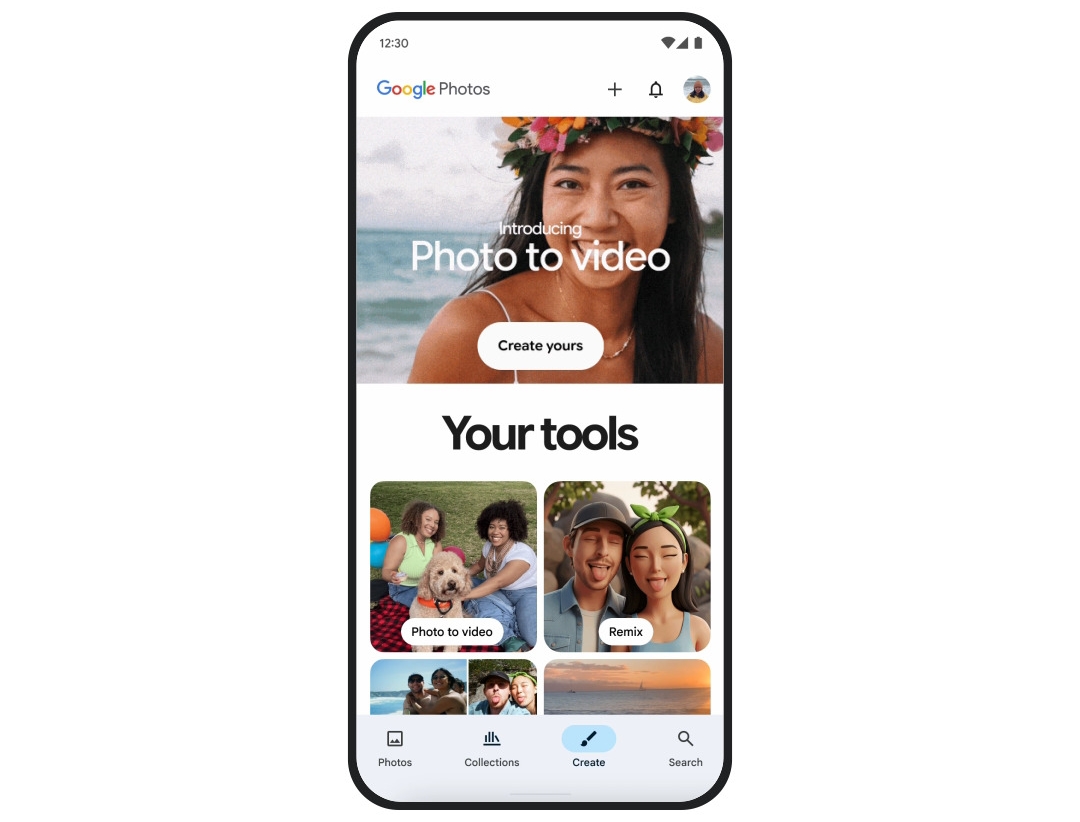 Google adds AI features to transform photos into videos in Google Photos and YouTube Shorts ...
