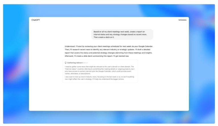 OpenAI announces ChatGPT agent which can perform tasks for you - gHacks Tech News