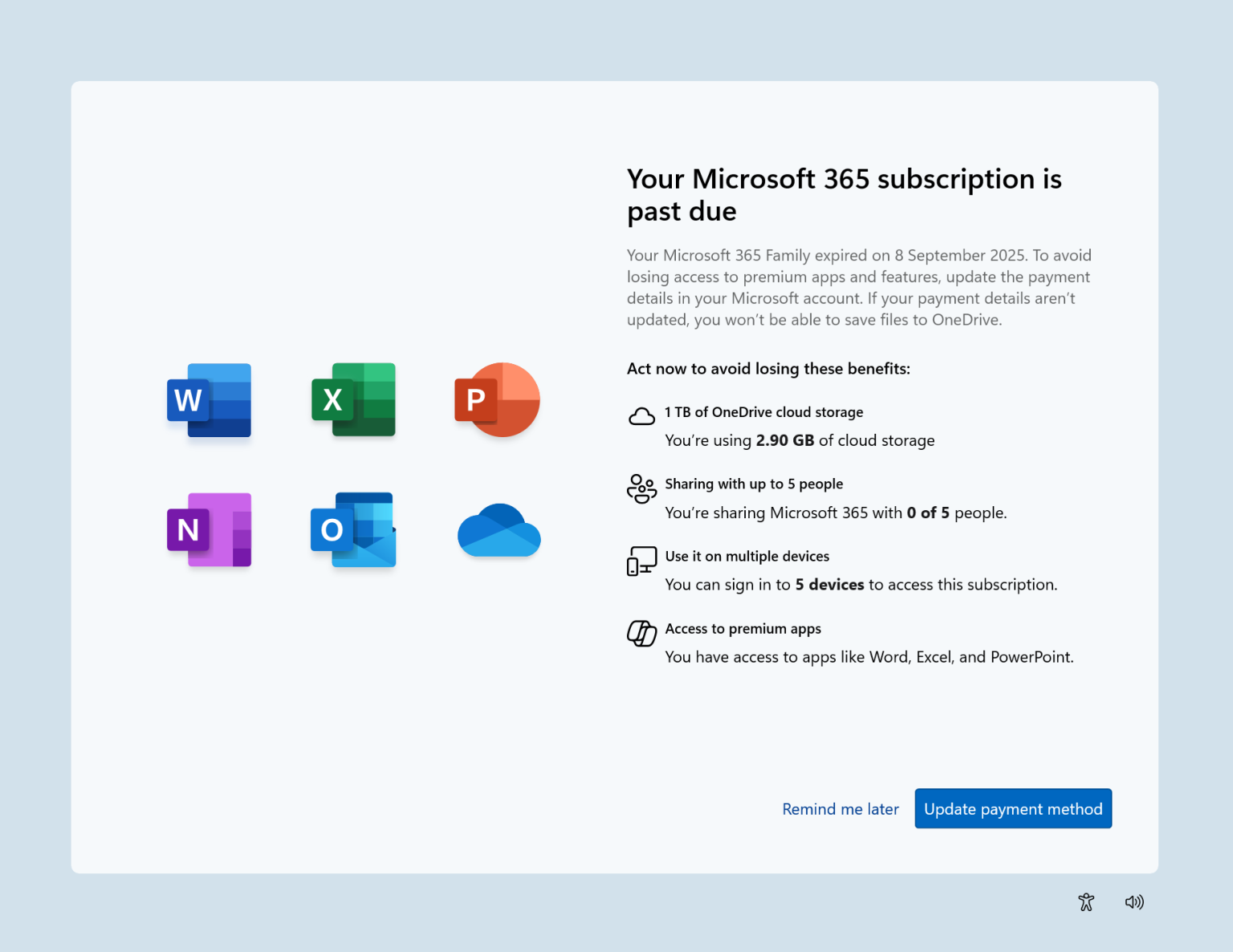Windows 11 may nag you now when your Microsoft 365 subscription expires ...